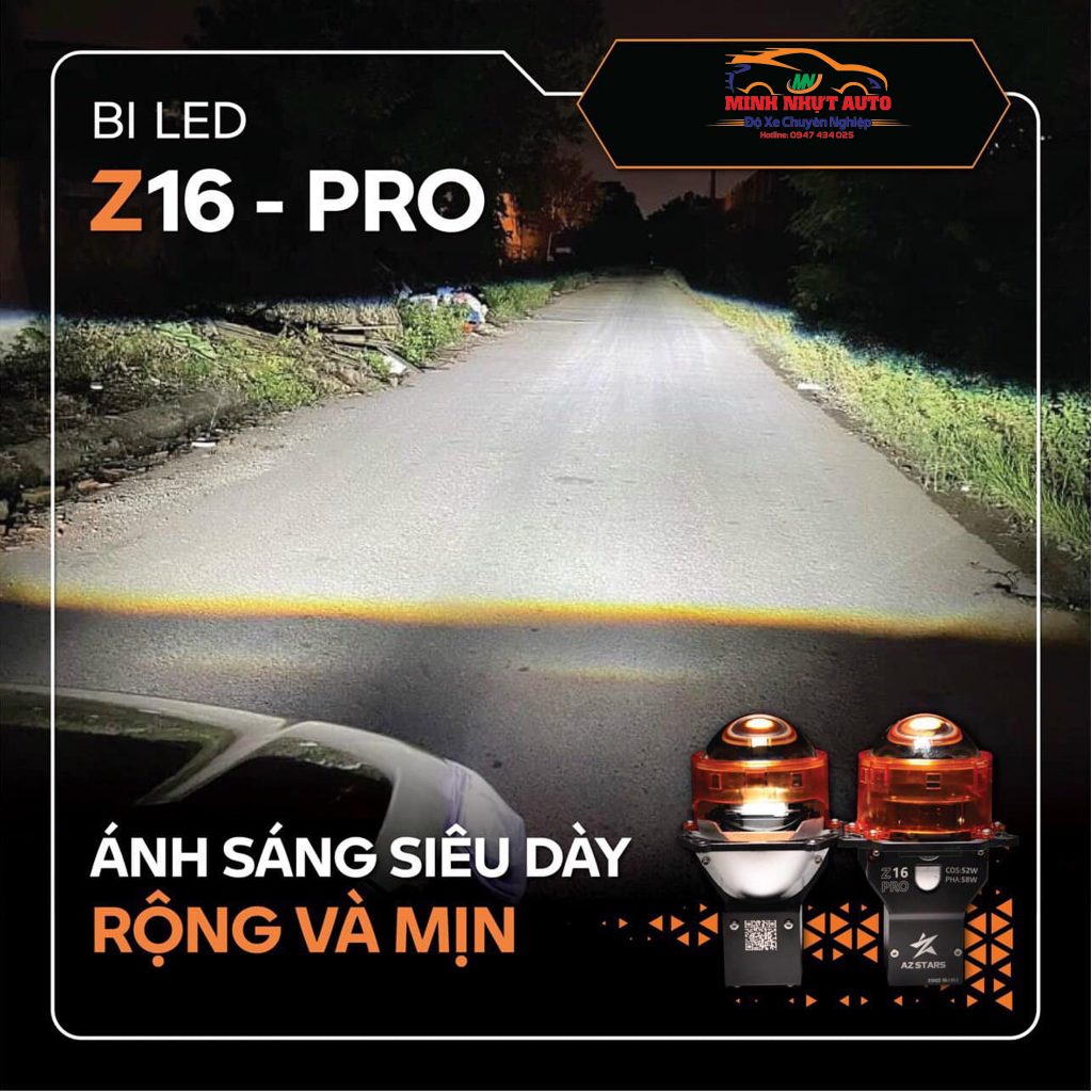 LED LIGHT Z16 PRO - Minh Nhựt Auto